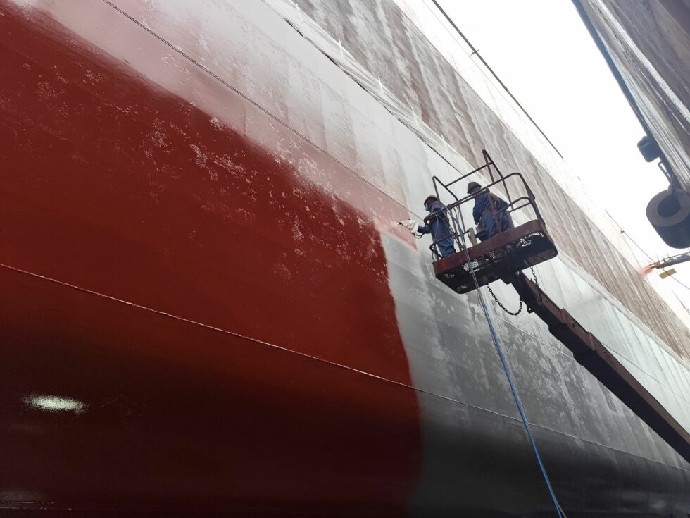 Dry Docking Milestone Shines Light on Electrostatic Coating Method ...